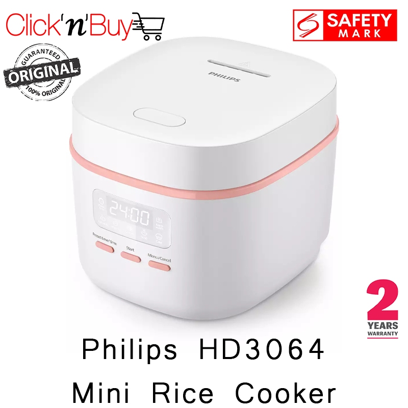 Philips HD3064/62 Mini Rice Cooker. HD3064. 3000 Series. 0.54L Rice ...
