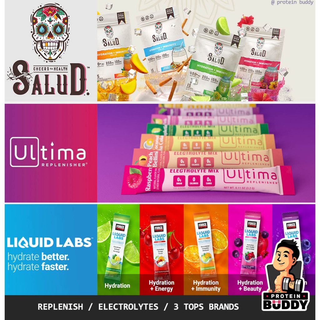 ULTIMA I SALUD I LIQUID LAB - Electrolyte Hydration Powder I TOP BRANDS ...