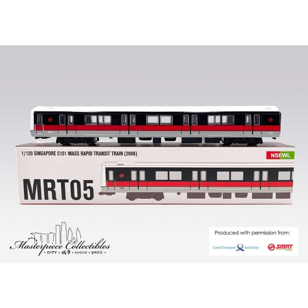 SG Seller: Singapore MRT Train MRT05 1/120 Scale C151 MRT Train ...