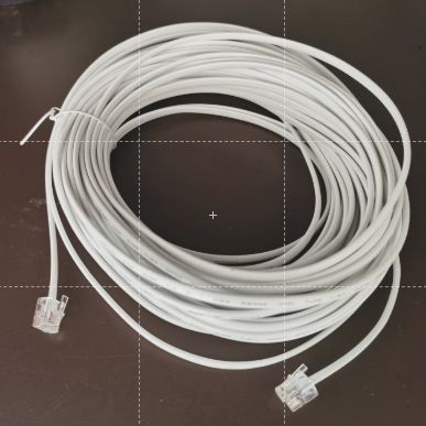 Long Telephone line 20meter, Long Phone Wire, Wayar Telepon Panjang ...