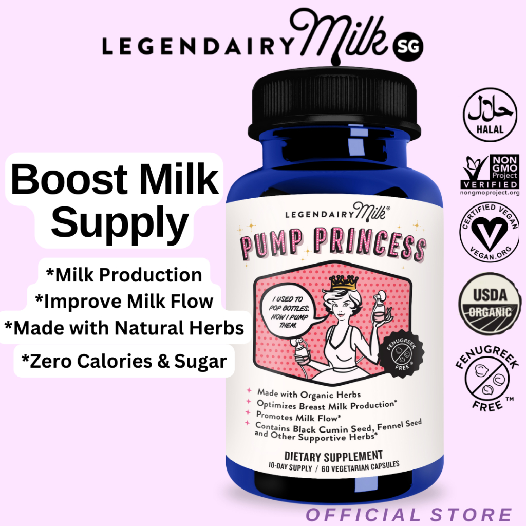 Legendairy Milk 60 caps Pump Princess | Increase Boost milk supply ...