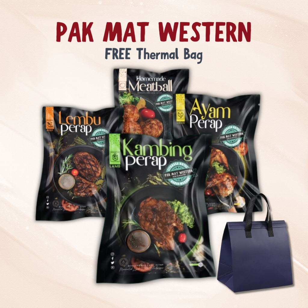 PAK MAT WESTERN MARINATED FROZEN FOOD (read description) | Shopee Singapore
