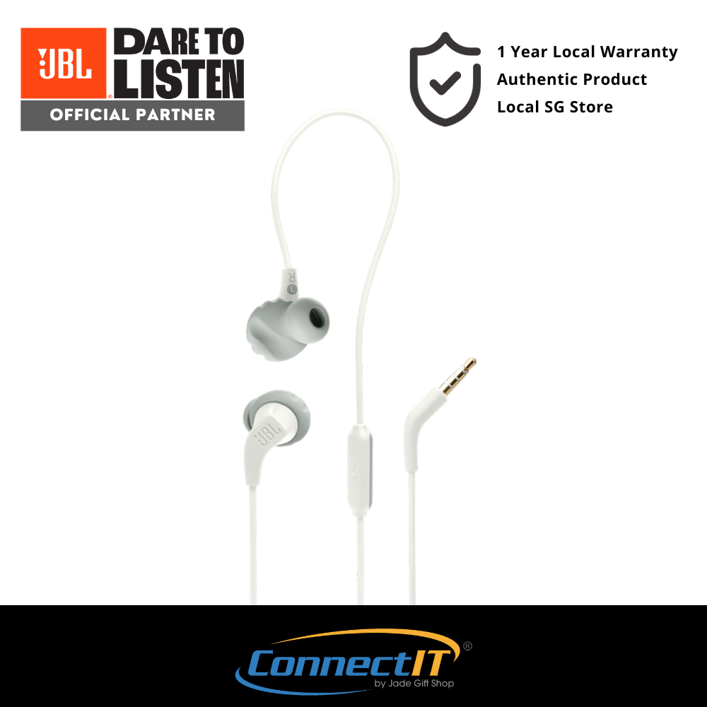 JBL Endurance Run 2 Wired Sport Earbuds For Running, IPX5 With Magnetic ...