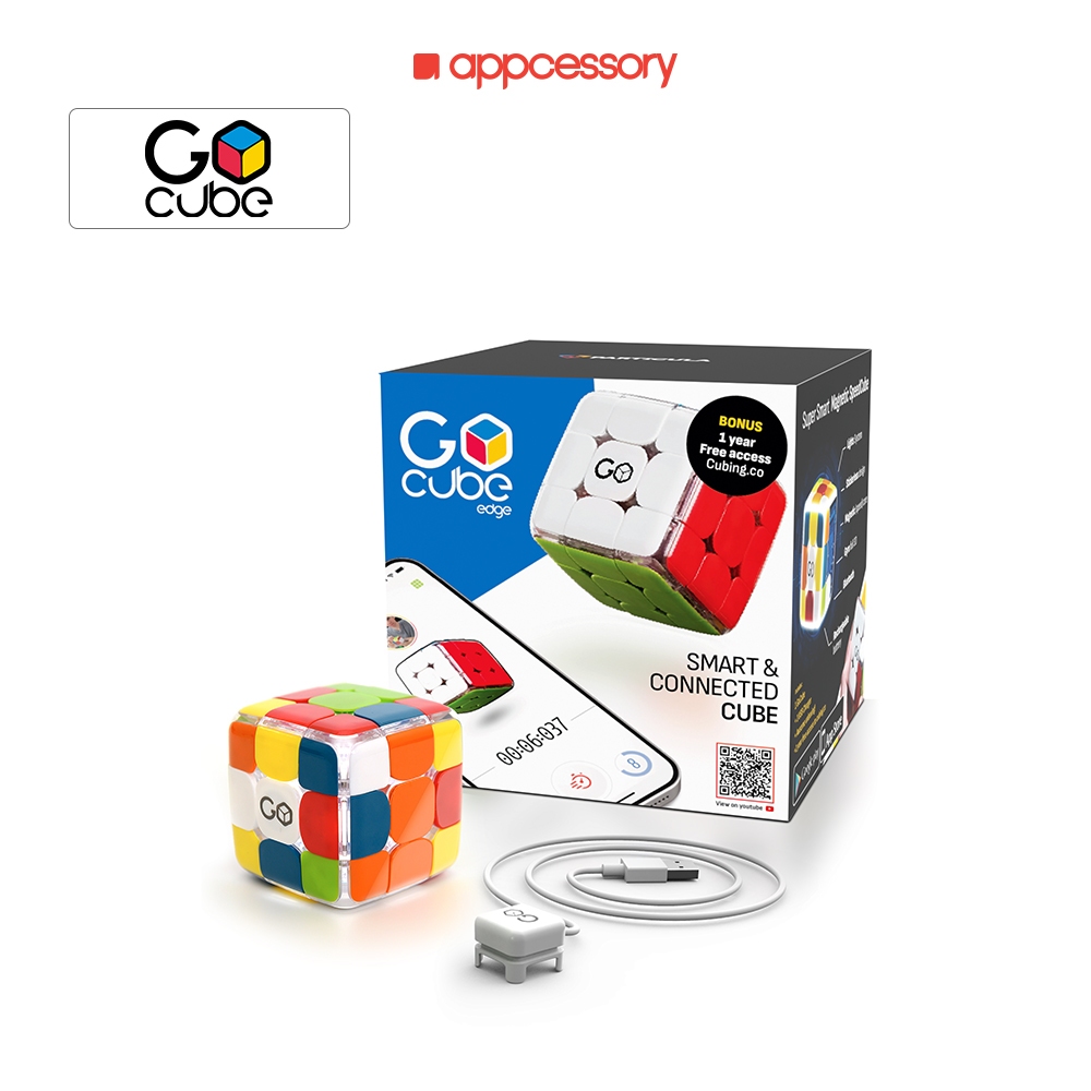 GoCube Edge Smart 3x3 Magnetic Bluetooth Speed Rubik's Cubes | Shopee ...
