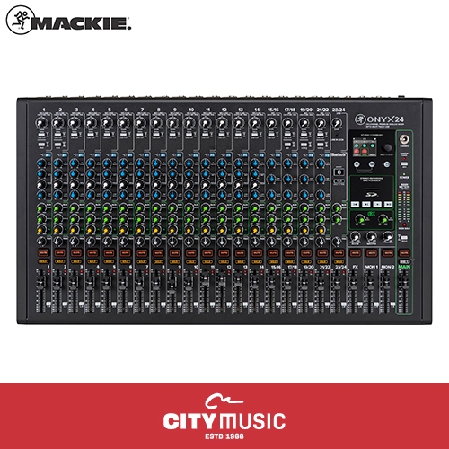 Mackie Onyx24 24-channel Analog Mixer with Multi-track USB | Shopee ...