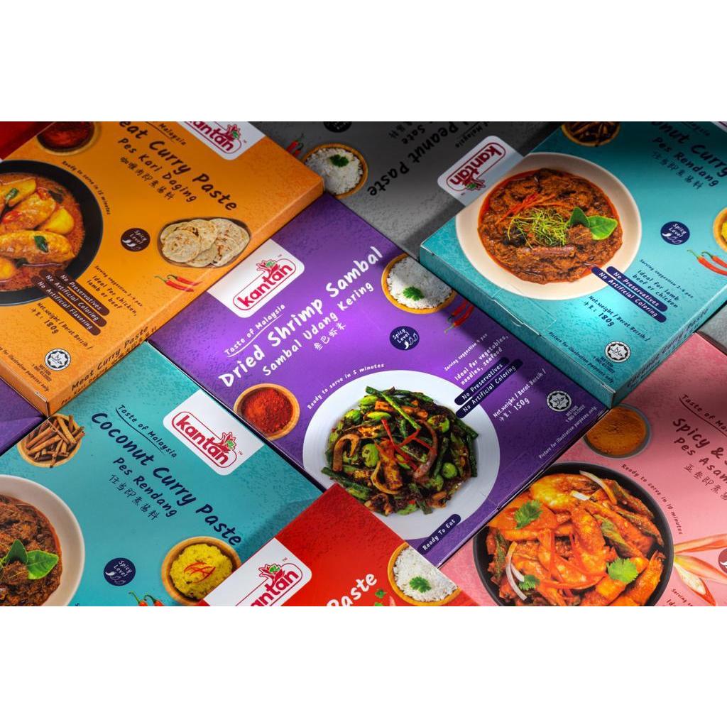 Kantan Premix Meat Curry/Fish Curry /Prawn Noodle /Curry Noodle /Siam ...