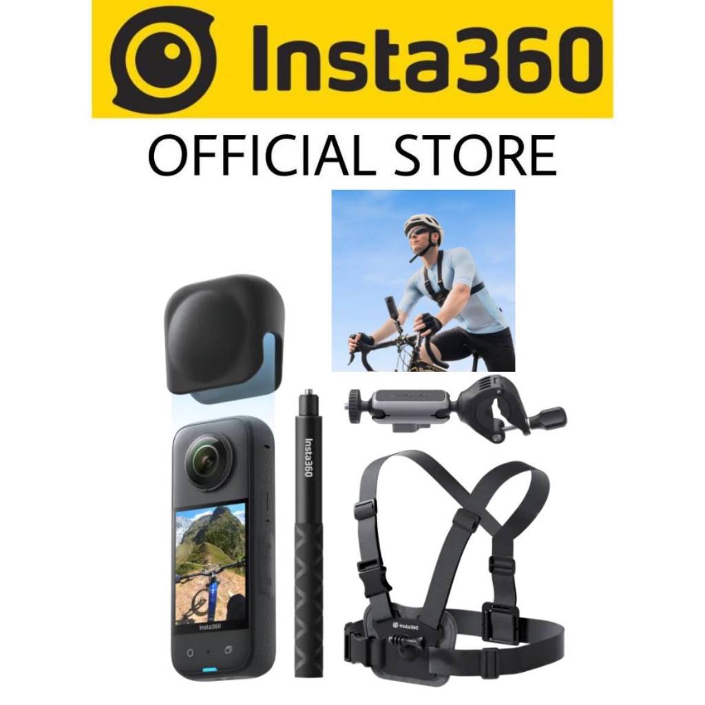 Insta360 X3 360 Action Camera - Bike Kit (Newly Improved) | Shopee ...