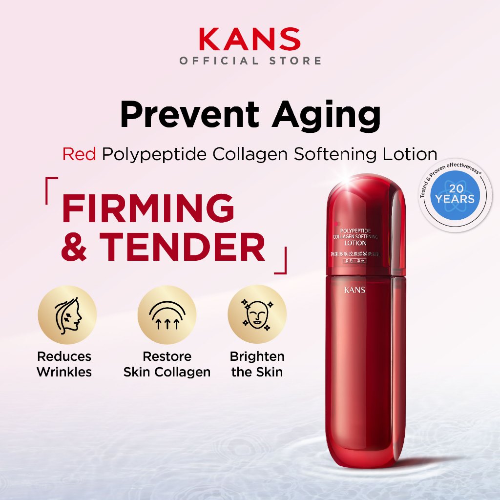 [Buy 1 Get 3 Free] KANS Prevent Aging Red Polypeptide Collagen ...