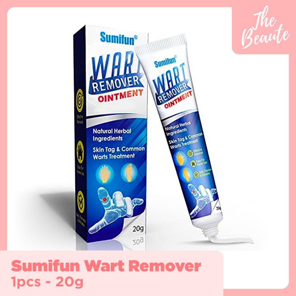 Sumifun 20g Corn Skin Tag Warts Remover Ointment Wart Cream for Plantar ...