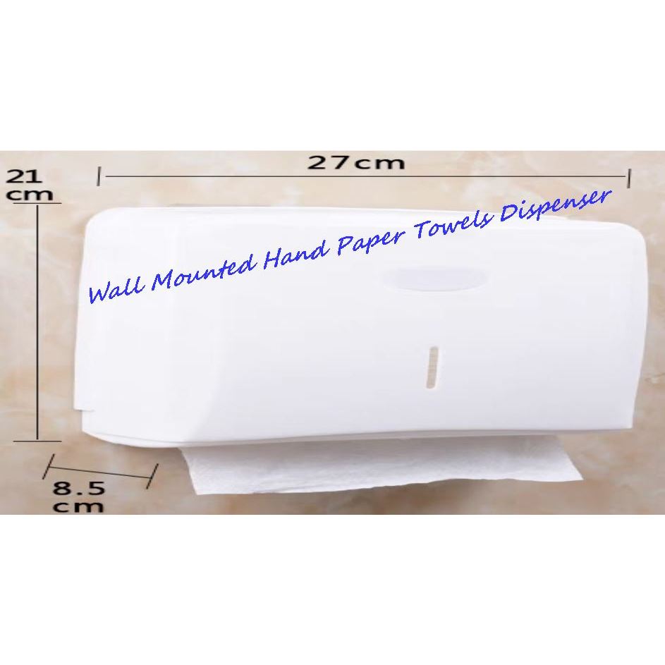 Wall Mounted Tissue Holder (White) - Super Promo last unit | Shopee ...