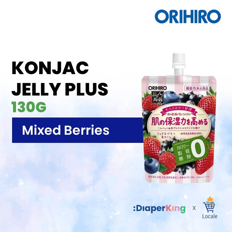 ORIHIRO JAPAN Purunto Konjac Jelly (130g Standing Pouch / Sachet ...