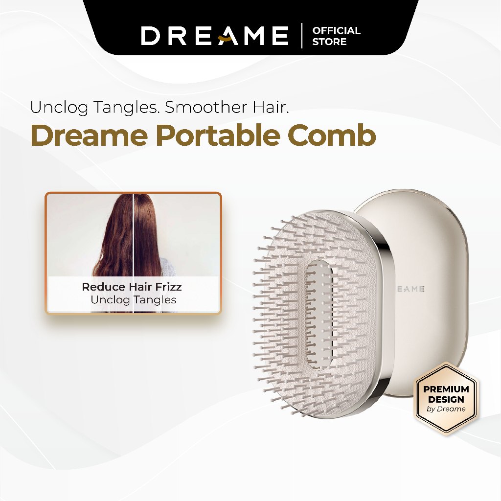 【Premium】Dreame Comb | Unclog Tangles, Smoother Hair | Detangle Hair ...