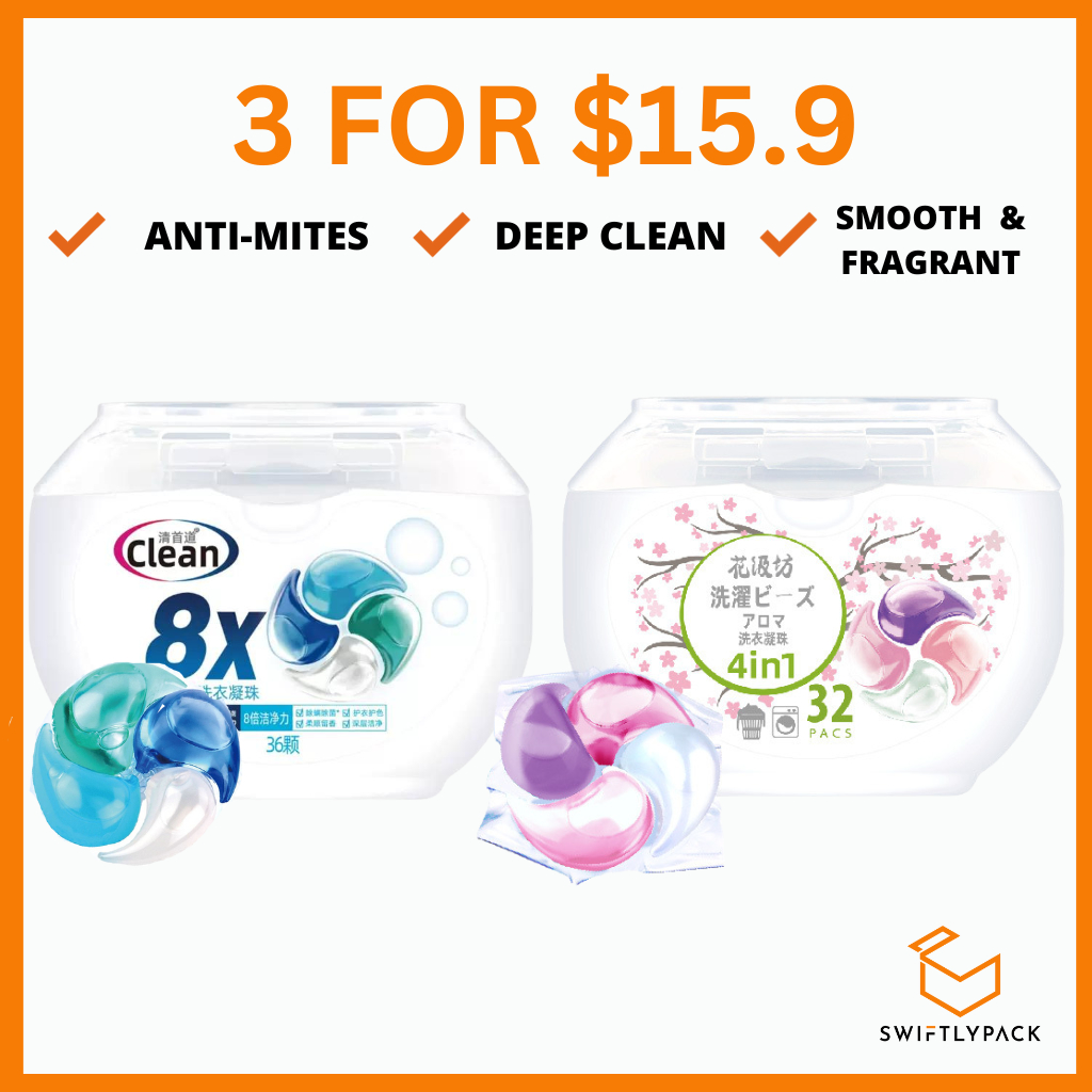 4-in-1 Laundry Capsule | Laundry Pod | Detergent Capsules (36/32 ...