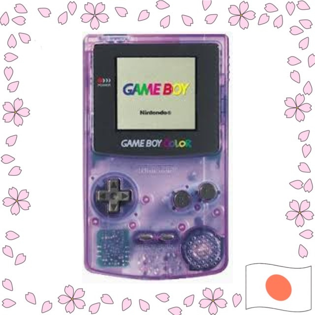Game Boy Color Clear Purple Main Unit USED【Directly shipped from Japan ...