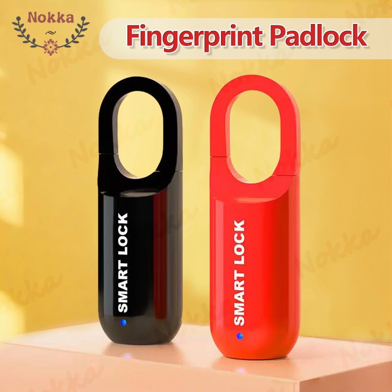 【SG】Smart Mini Fingerprint Padlock Keyless Electronic Fingerprint ...