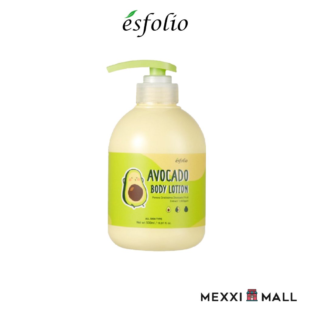 [Esfolio] Avocado Body Lotion (500ml) | Shopee Singapore
