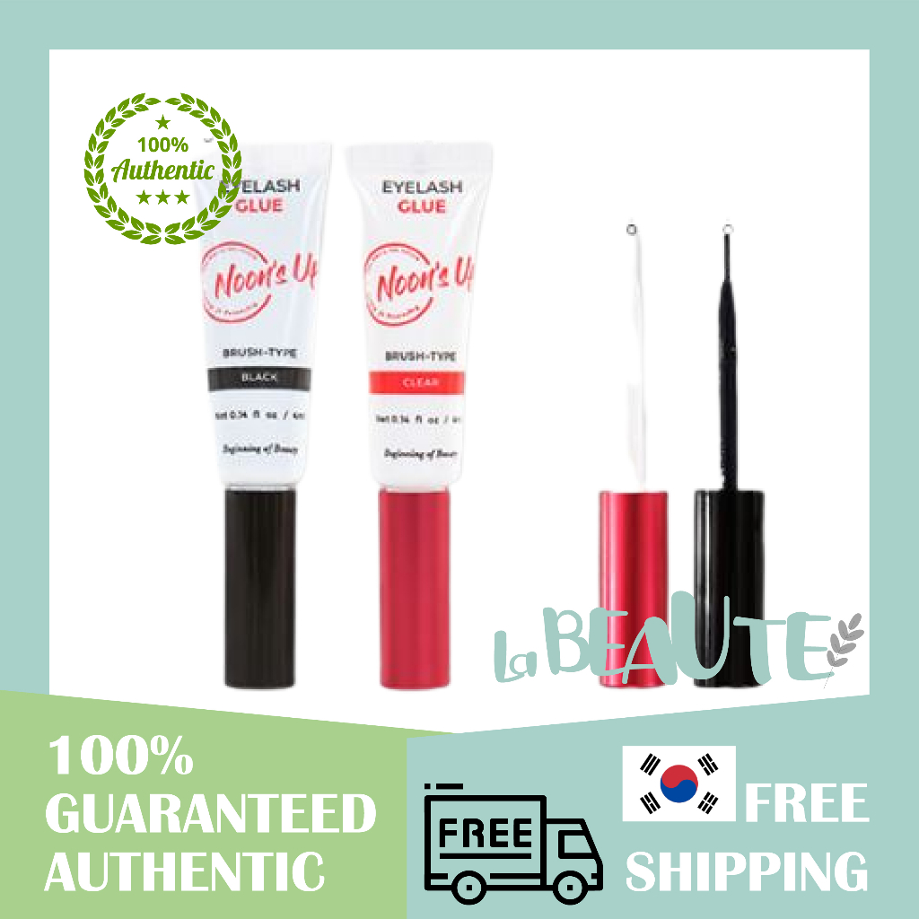 Eyelash Glue [Made In KOREA] [Original] Noon's Up Eye Glue 4ml (Black ...
