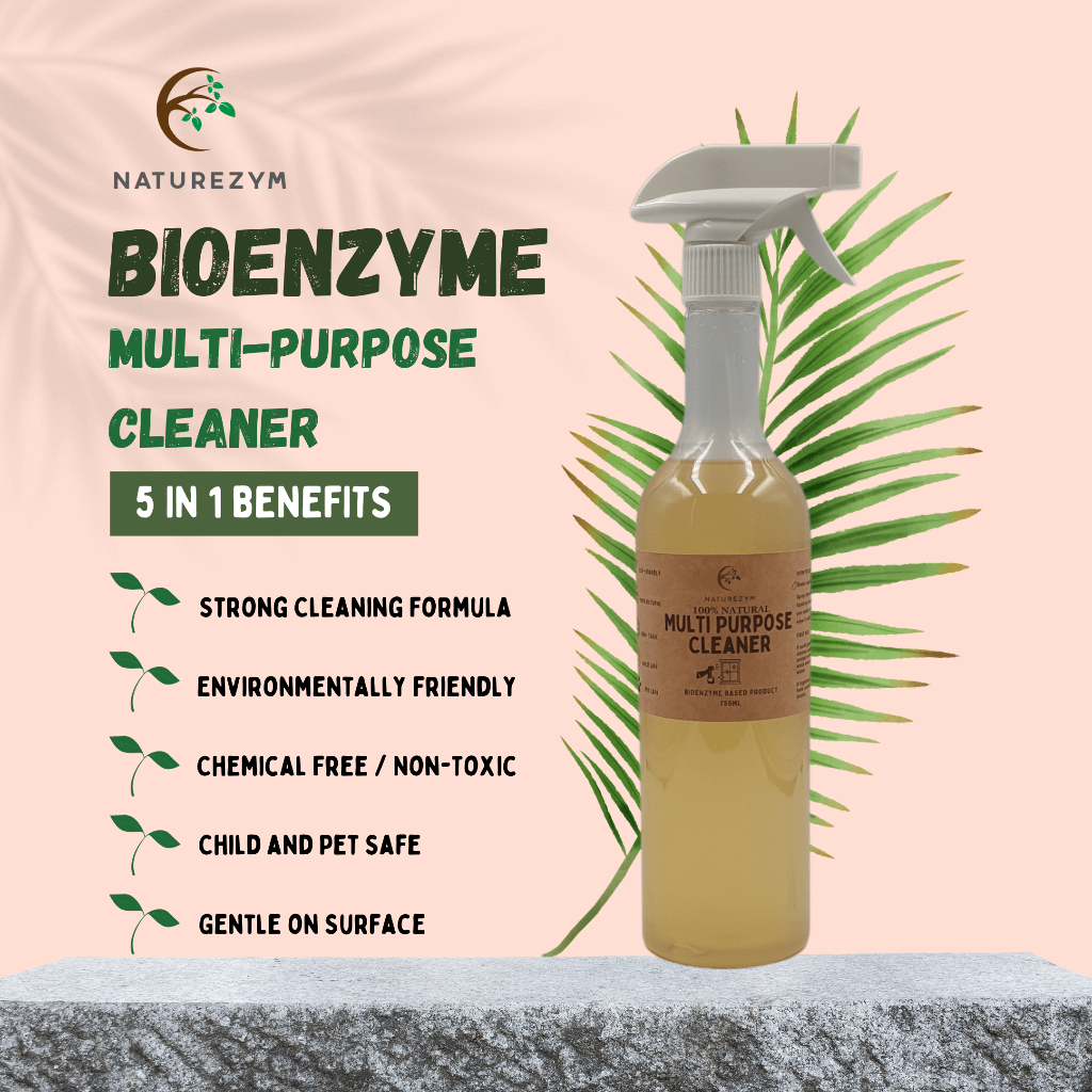 Organic Bioenzyme Multi Purpose Cleaner (750ml) | Shopee Singapore