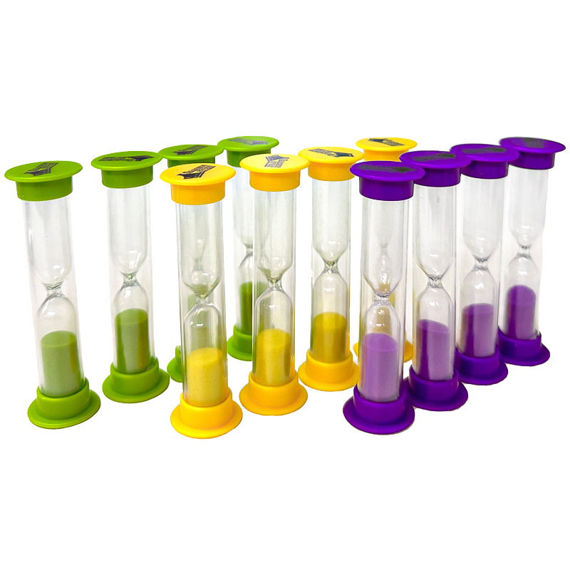 Learningstore B648 Sandtimers, Set of 4 | Sand Timers for Kids | Sand ...