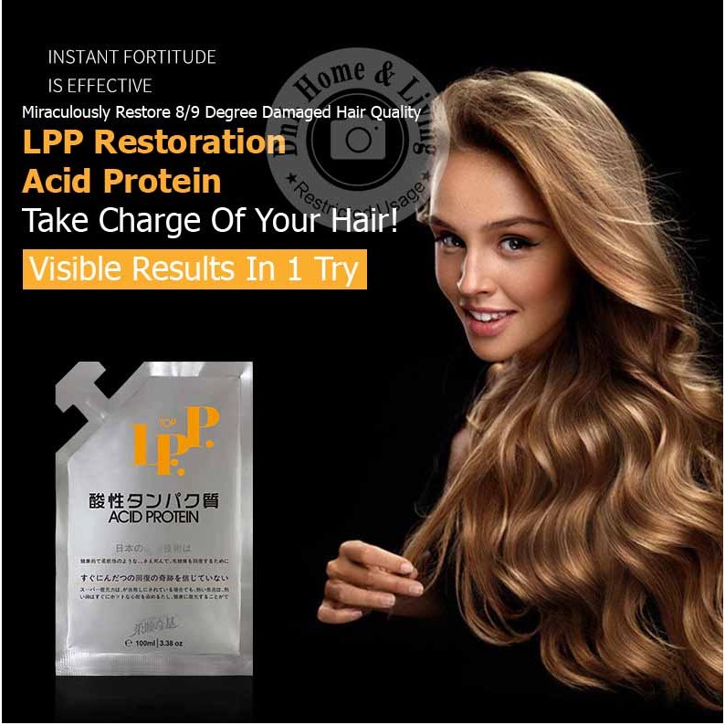 [SG] READY STOCK 100ml LPP Acid Protein Hair conditioner Mask Repair ...
