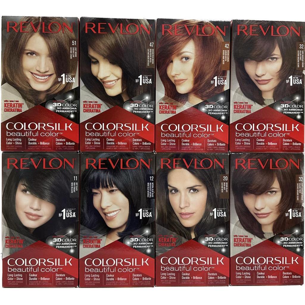 Revlon Colorsilk 3D Hair Colour Ammonia-Free, 130ML | Shopee Singapore