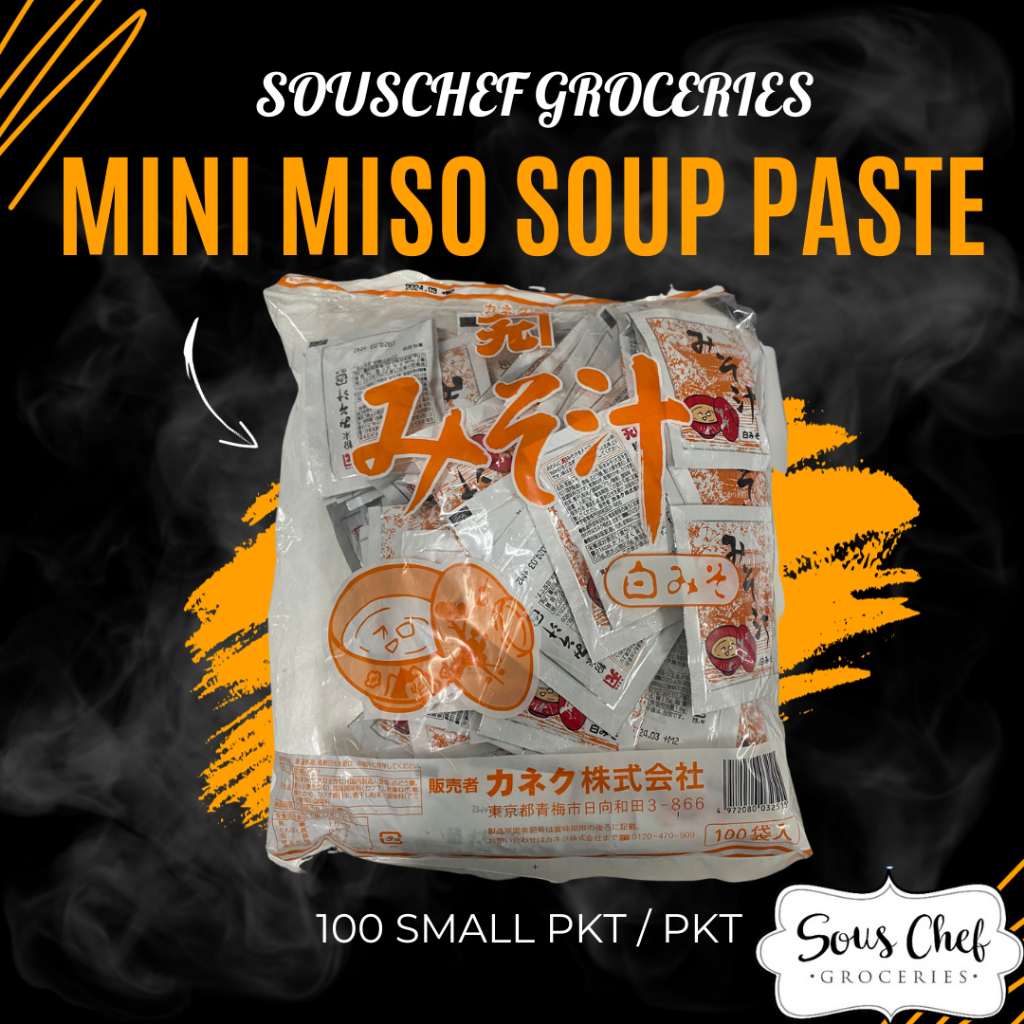 JAPANESE MINI MISO SOUP PASTE 7G/PKT 100 SMALL PACKET/BAG | Shopee ...