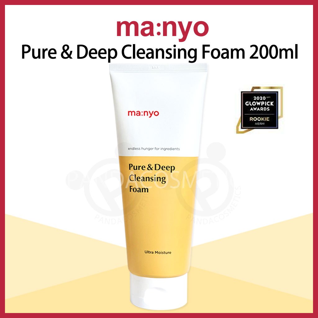 [ma:nyo] MANYO FACTORY Pure & Deep Cleansing Foam 200ml | Shopee Singapore