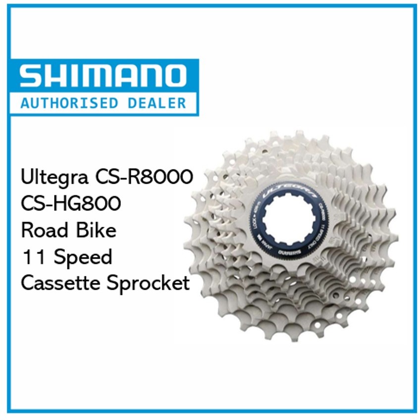 Shimano Ultegra CS-R8000 CS-HG800 Road Bike 11 Speed Cassette Sprocket ...