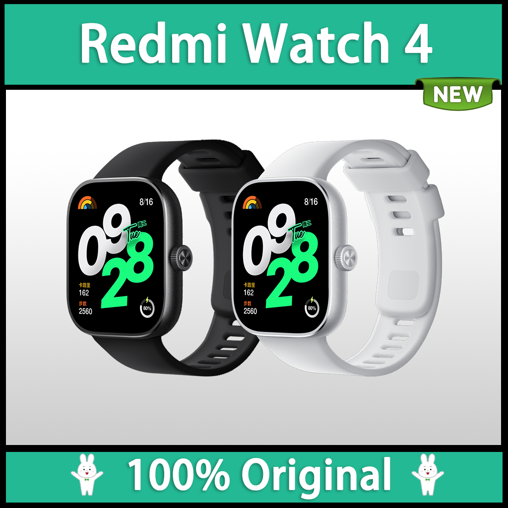 Redmi Watch 4 1.97-inch AMOLED large screen丨Metal watch frame丨Optical ...