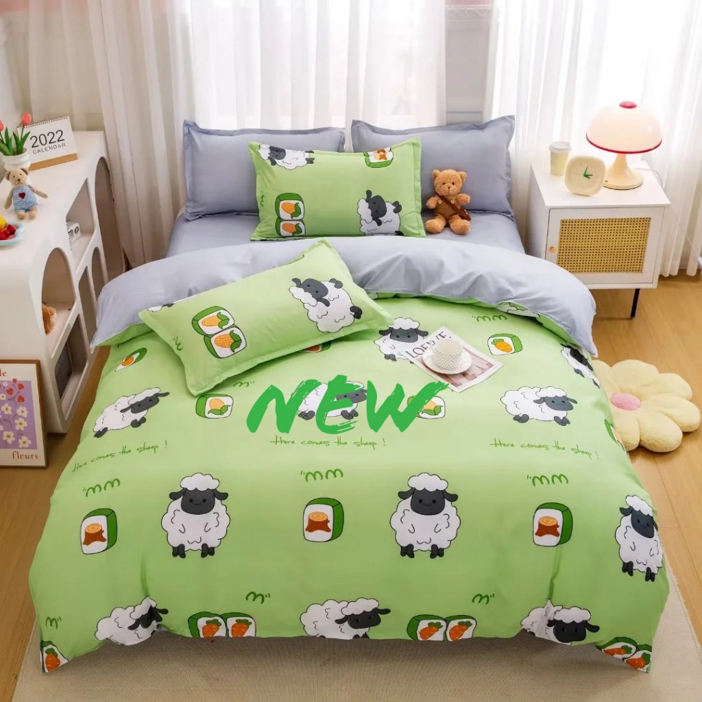 🍀NEW🍀 Cartoon Designs Bedsheet Set 800TC | Shopee Singapore