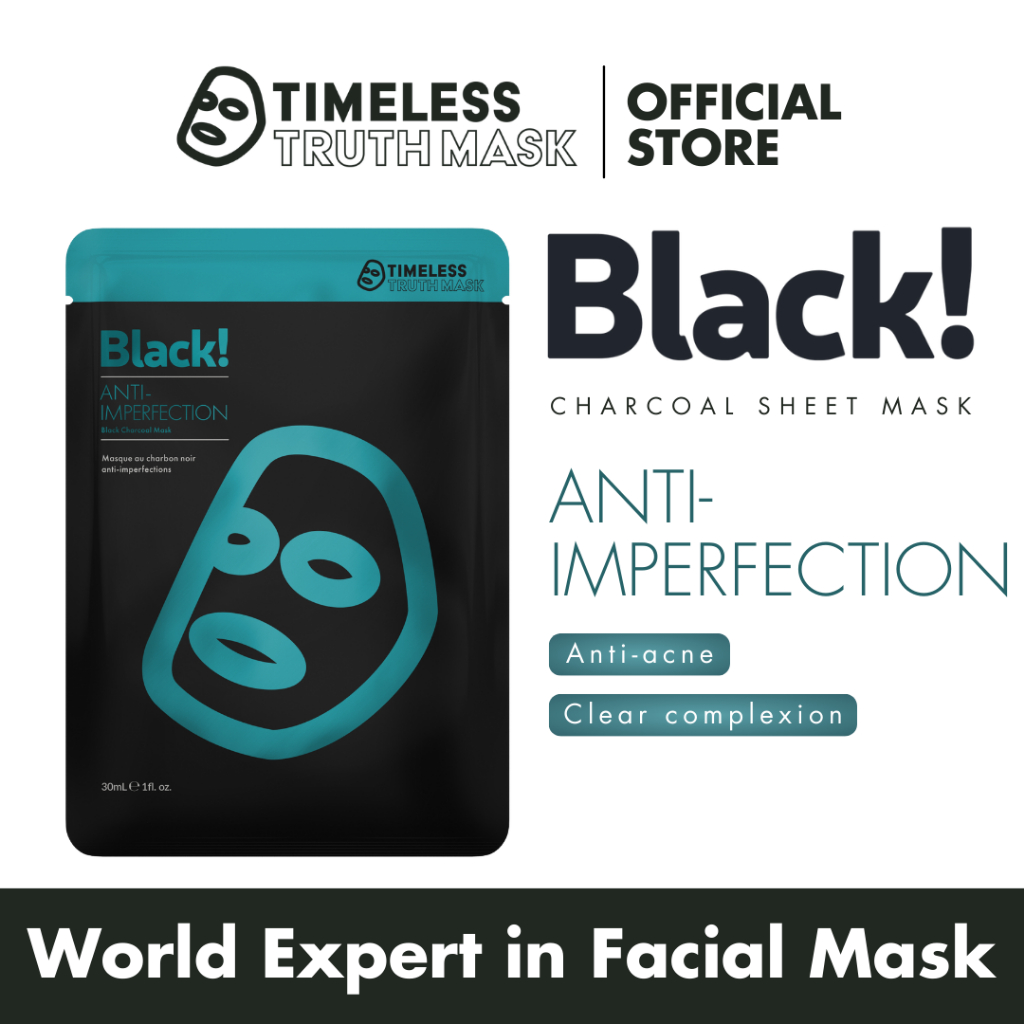 TTM Anti-Imperfection Black Mask (EXP: 01 DEC 2025) | Shopee Singapore