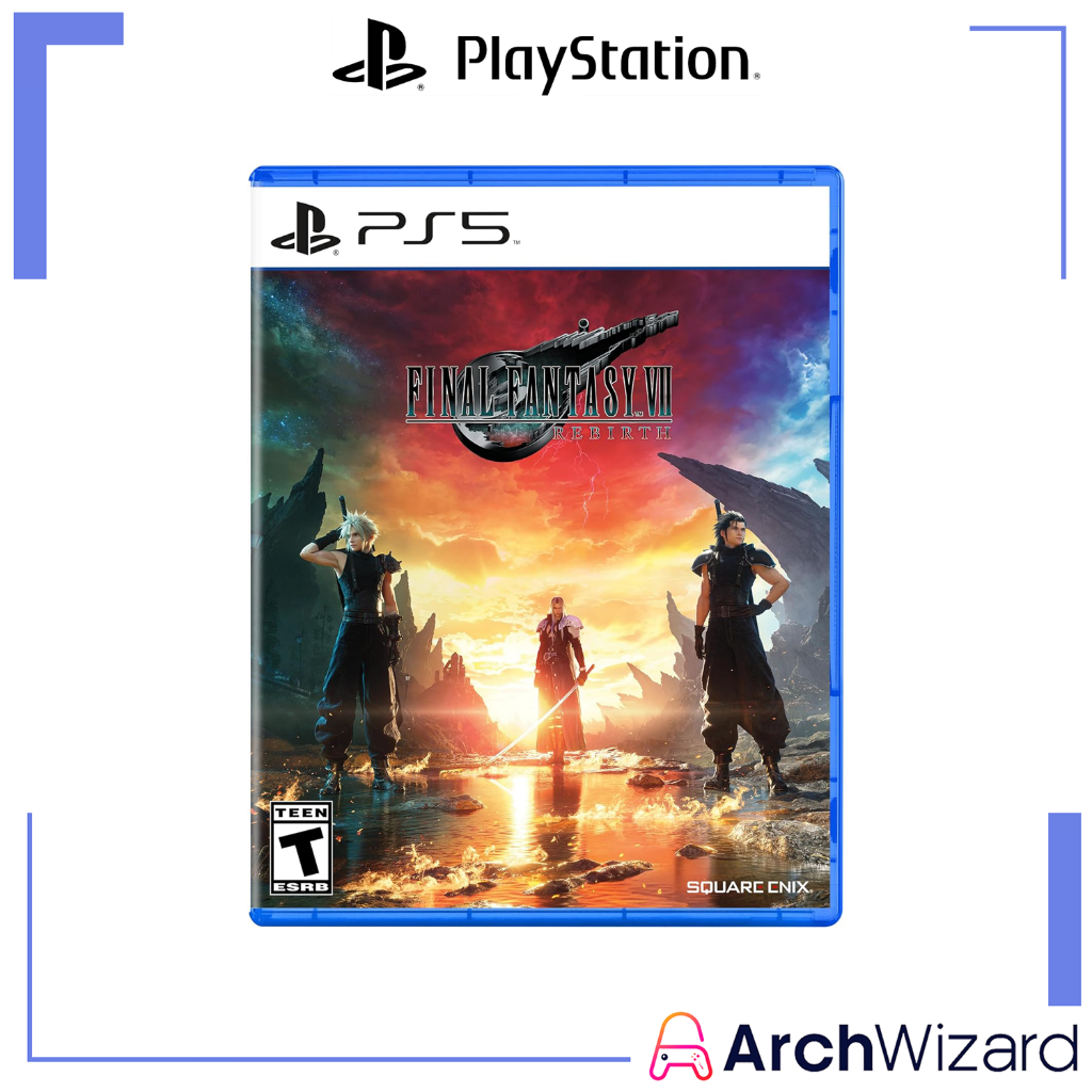 Final Fantasy 7 Rebirth - FF7 Rebirth Final Fantasy VII Rebirth FF7R 🍭 Playstation 5 Game ...