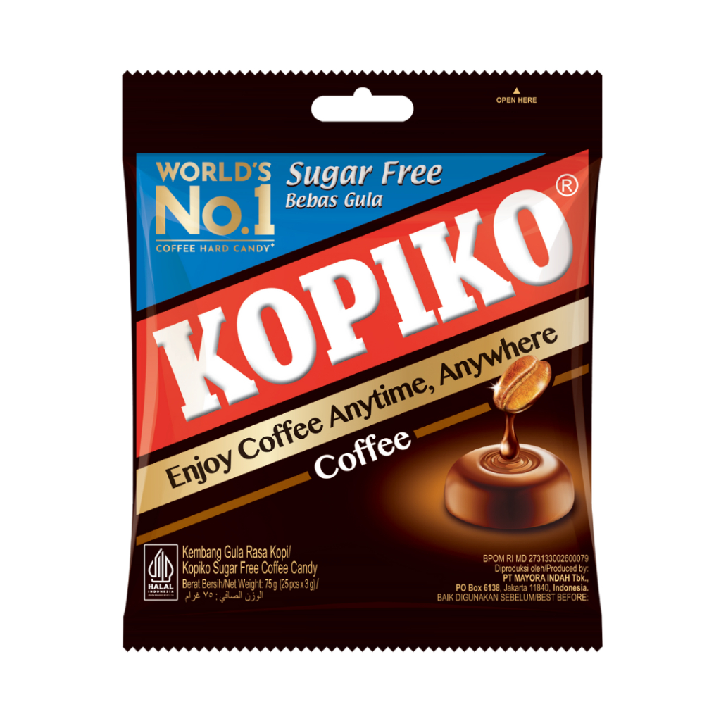 Kopiko Sugar Free Coffee Flavor Candy 75g | Shopee Singapore