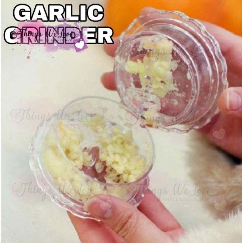 [SG SELLER] [FREE SHIPPING] Garlic Mincer Grinder Portable Easy to Use ...