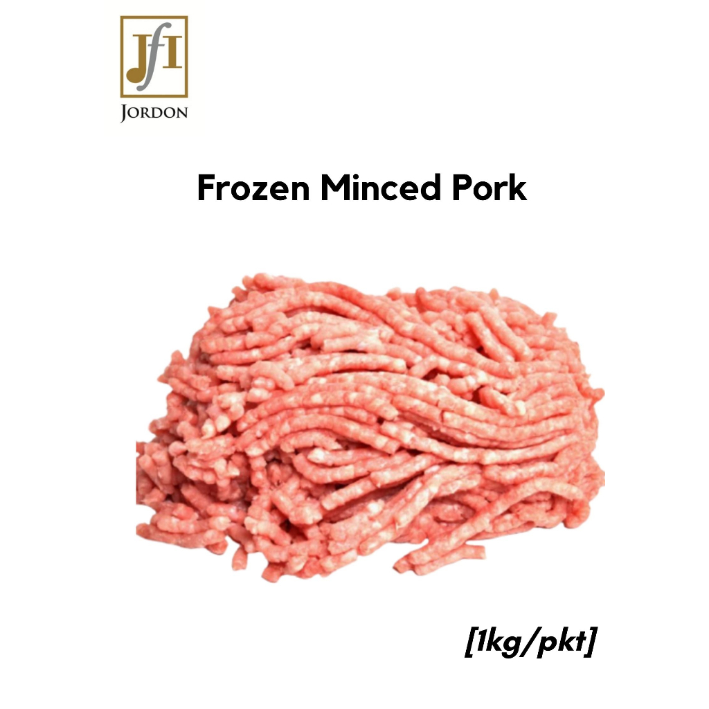 [Jordon] |Cheaper in SG| Frozen Minced Pork (1kg/pkt) | Shopee Singapore