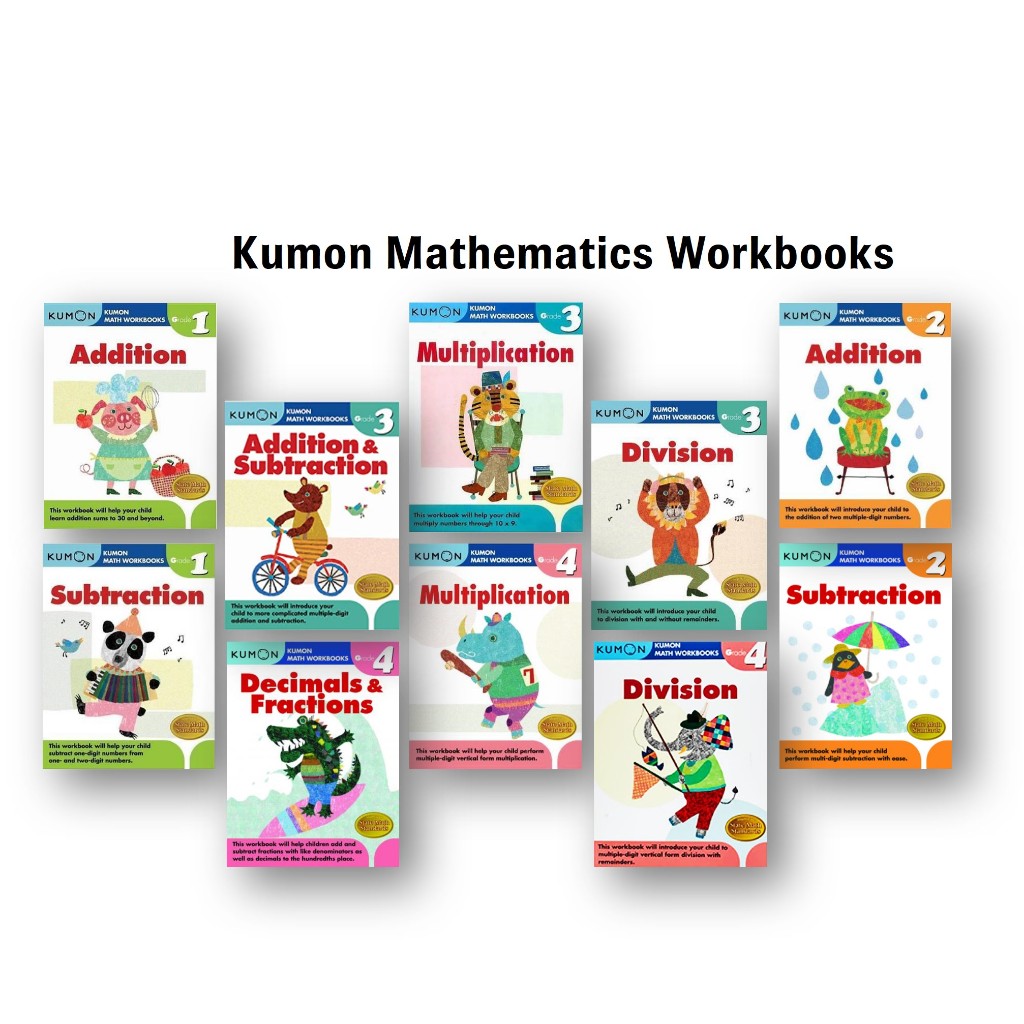 Primary School Assessment Books – Kumon Mathematics Addition ...