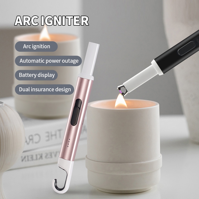 Charging igniter pulse igniter electric arc torch outdoor windproof ...