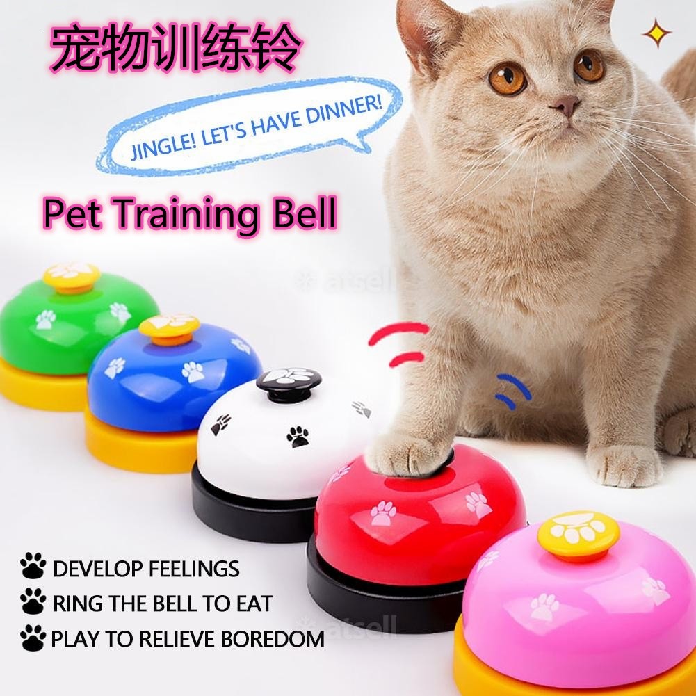 [SG Stock]Pet Training Bell Dog Cat Bell For Training Communication ...