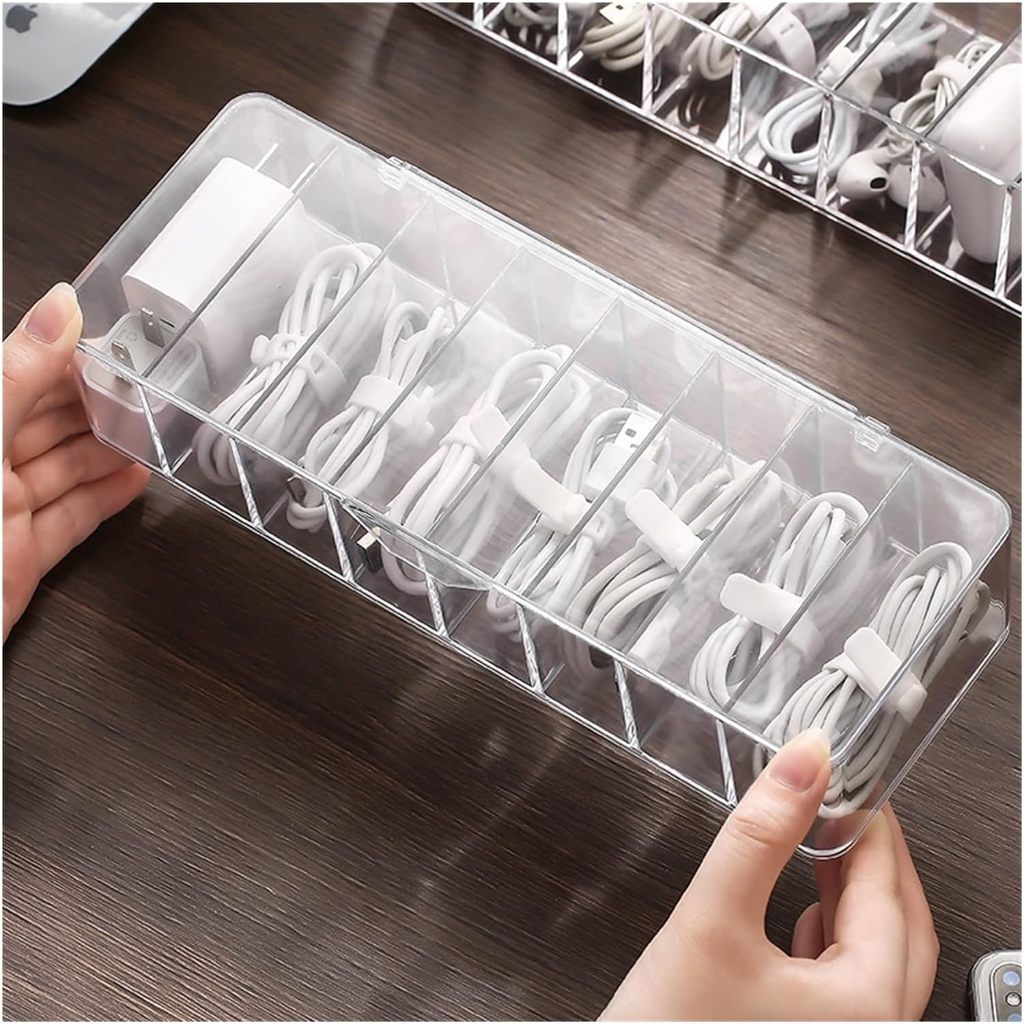 Plastic Cable Management Box Cable Management Box,Clear Powe Cord ...