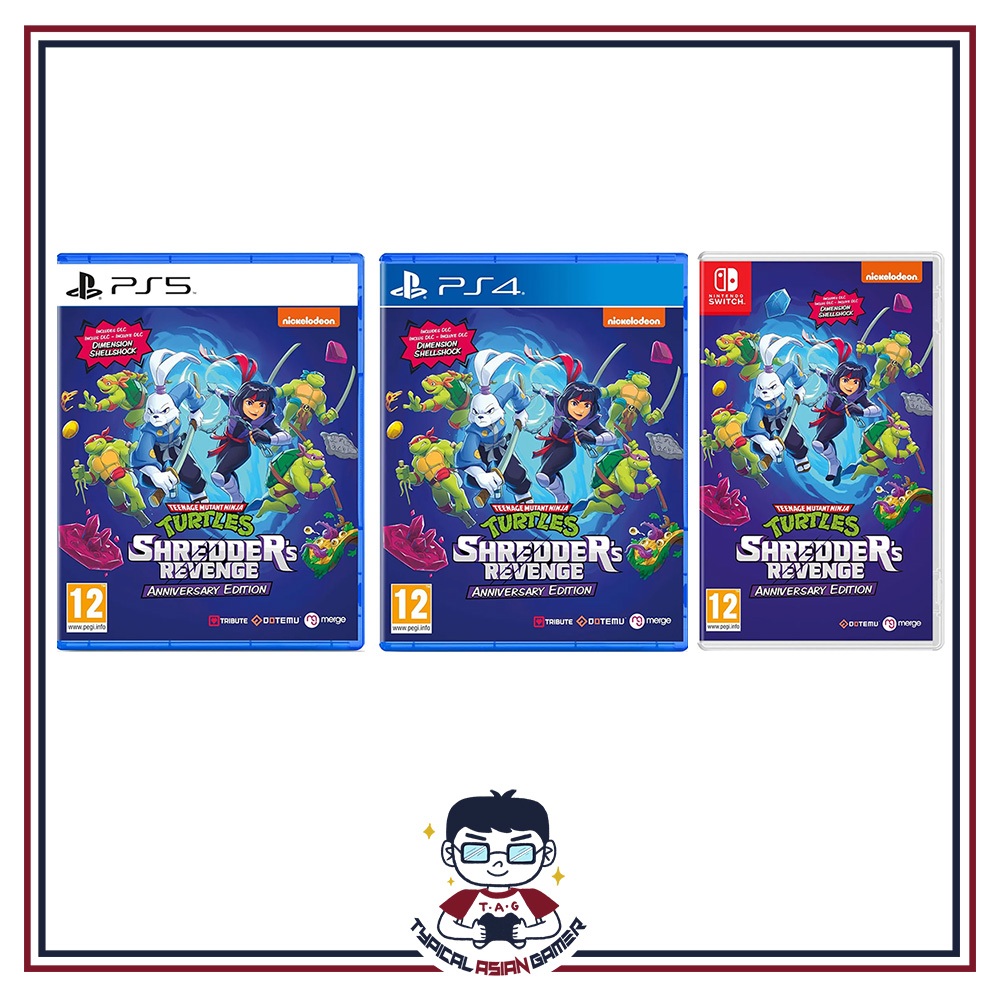 Teenage Mutant Ninja Turtle: Shredder's Revenge Anniversary Edition ...