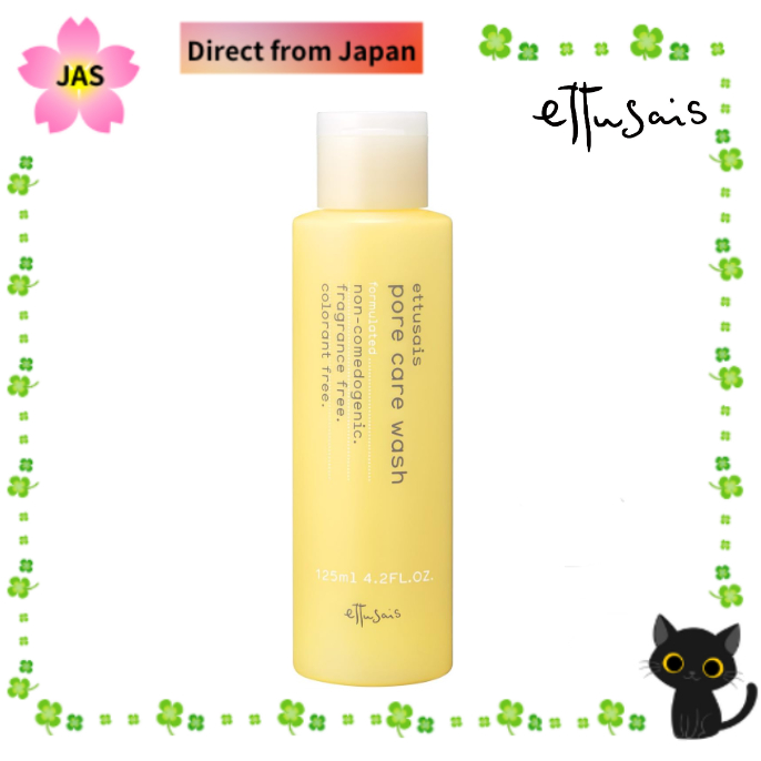 [Direct from JAPAN] ettusais Pore Care Face Wash Fragrance-free 125ml ...