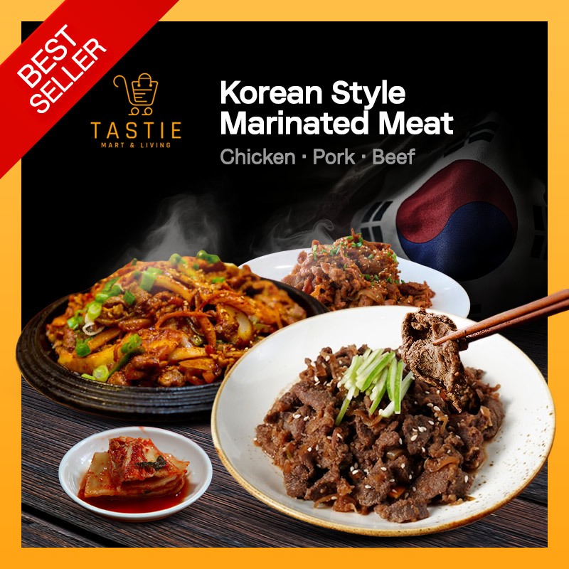 Korean Marinated Meat Series (500G) / Frozen/ Ready to eat/ Meat/ Pork ...