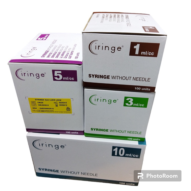 Ciringe Disposable Syringe 1ml 3ml 5ml 10ml 20ml 50ml, Sterile, Single ...