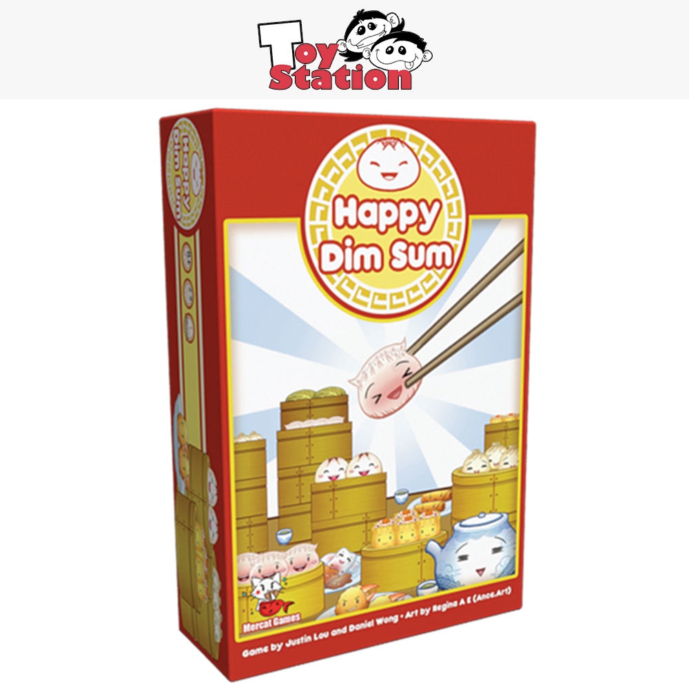 Mercat Games Happy Dim Sum Card Game for Kids, Adults, Friends and ...