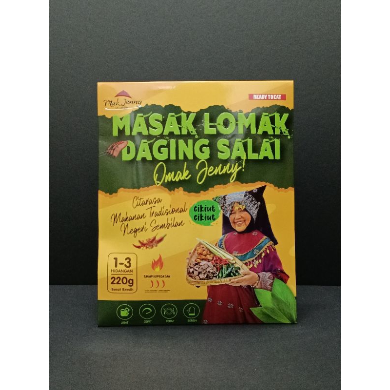 Masak Lomak Daging Salai Omak Jenny (Singapore Seller - In stock ...