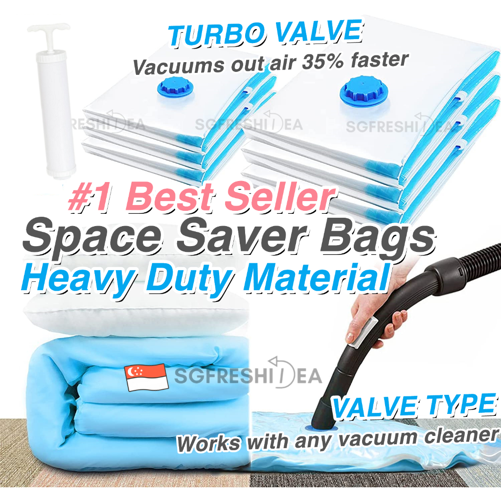 (9.9 MEGA SALE) Luggage Organizer Travel Vacuum Storage Bag Pack ...