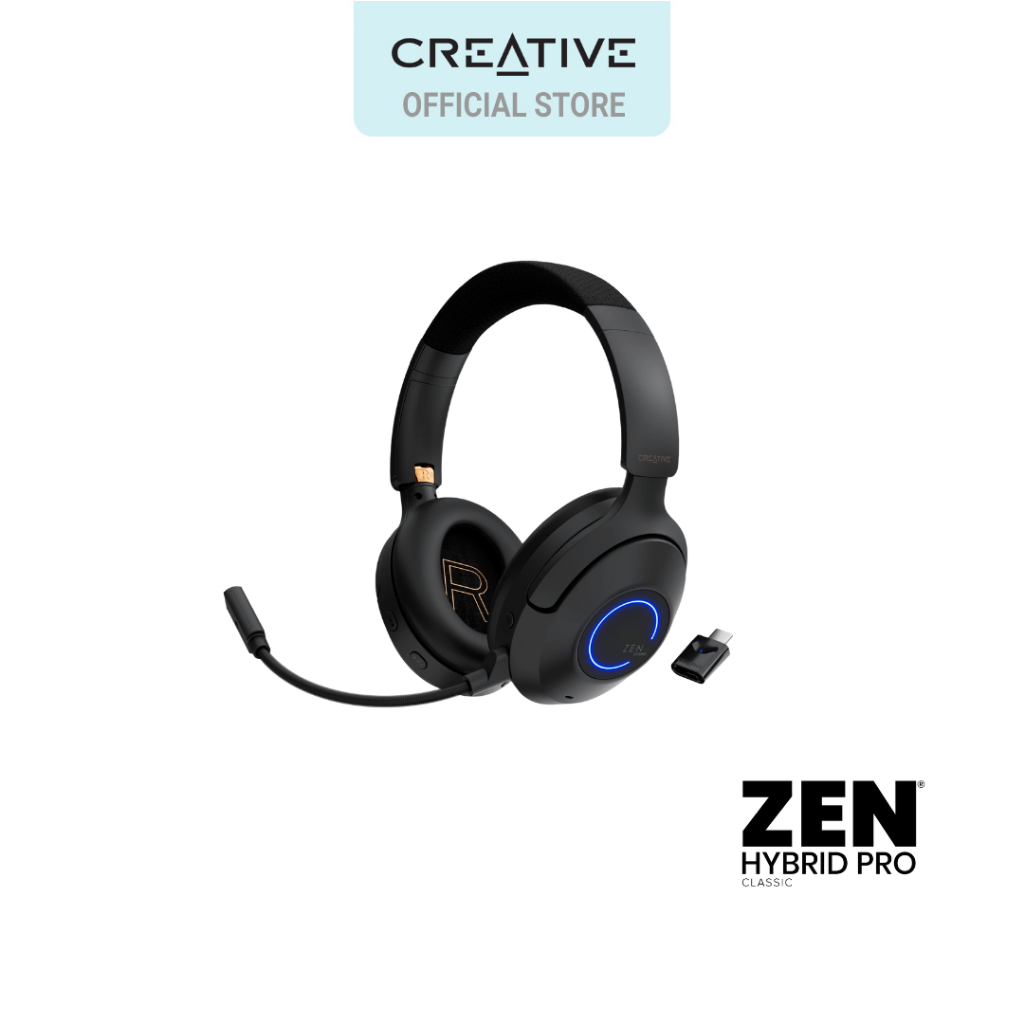 Creative Zen Hybrid Pro Classic - Wireless Over-ear Headphones with ...