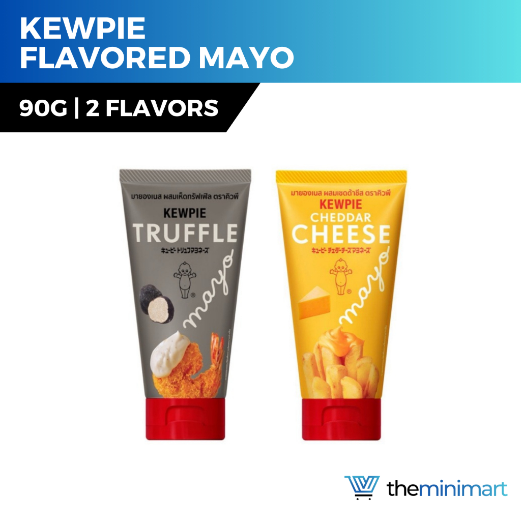 Kewpie Flavored Mayo 90g - Truffle / Cheddar Cheese | Shopee Singapore