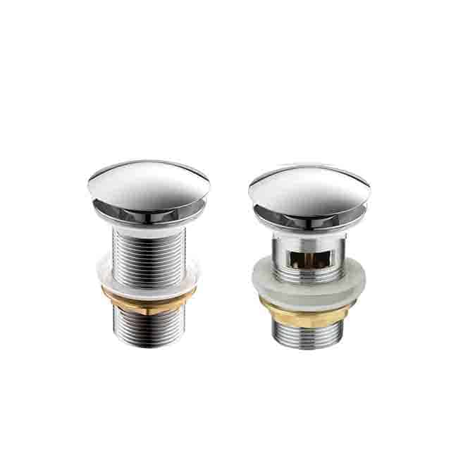Chrome Mushroom Basin Pop-Up Waste | Overflow Pop-up Waste | Non ...
