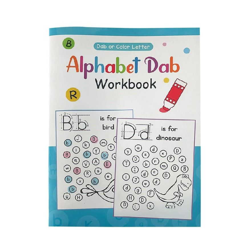 Numbers Workbook Alphabet Dab Workbook Addition & Subtraction Workbook ...
